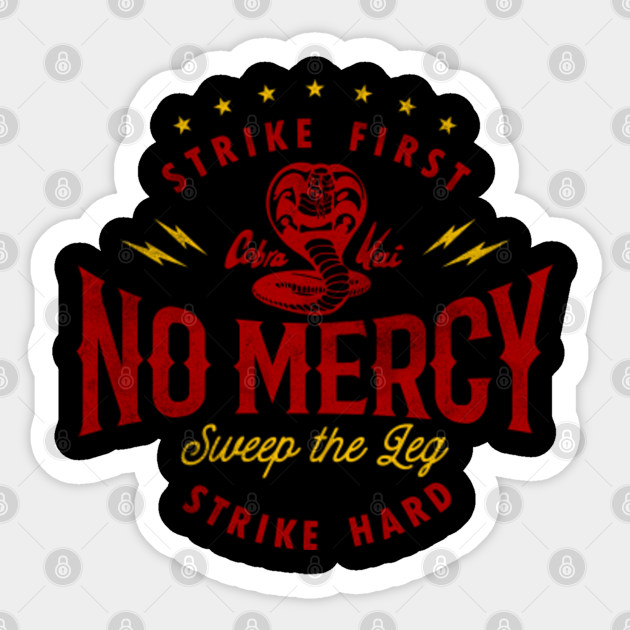 vintage no mercy - No Mercy - Sticker | TeePublic