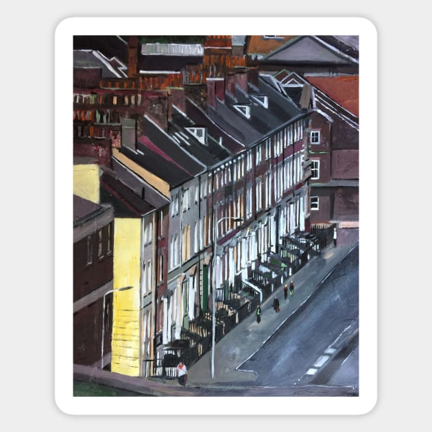 View of Hull, England - Hull - Sticker | TeePublic