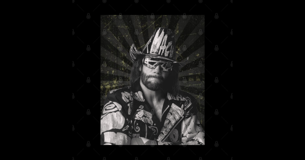 Macho Man - Macho Man - Sticker | TeePublic