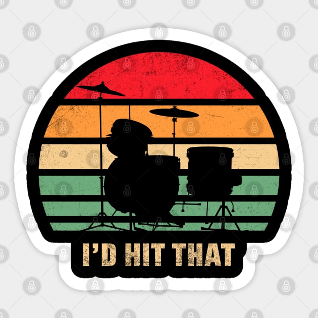 drums - Drums - Sticker | TeePublic