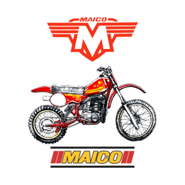Maico Bike Classic - Motorcycle - T-Shirt | TeePublic