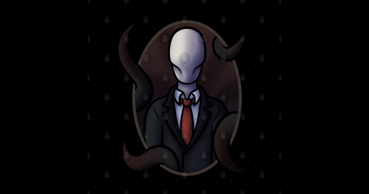Slender - Slender Man - Sticker | TeePublic
