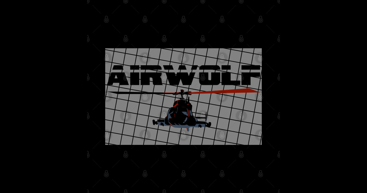 Airwolf 2 - Airwolf - Sticker | TeePublic