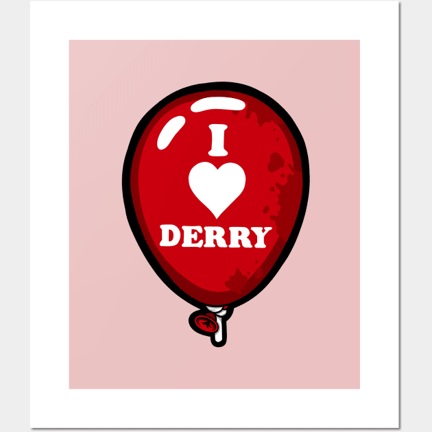 Derry Ballon IT - Derry Maine - Posters and Art Prints | TeePublic