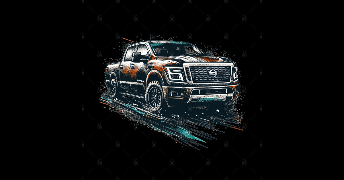 Nissan Titan - Nissan - Sticker | TeePublic