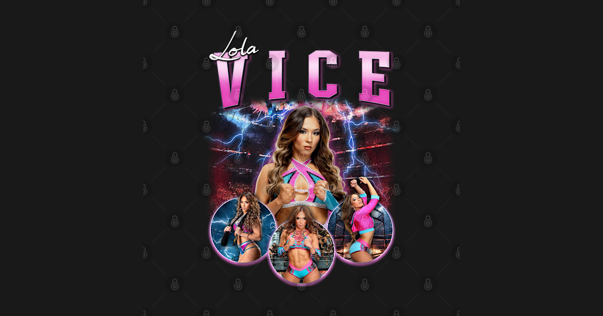 Lola Vice - Wrestler - T-Shirt | TeePublic