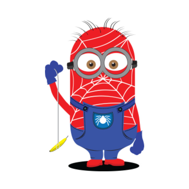 Spider Minion - Spider Man - T-Shirt | TeePublic