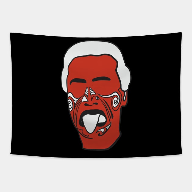 The Tribal Haka Mask Guy - Maori New Zealand Dance Rugby - Haka ...