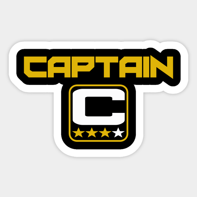 CAPTAIN - Football - Sticker | TeePublic