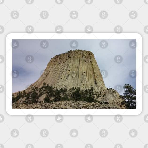 Devil's Tower - Devils Tower - Sticker | TeePublic