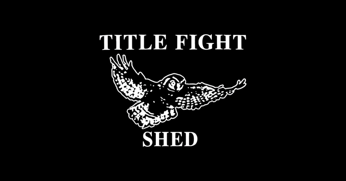 Title Fight Shed - Title Fight Shed - Pin | TeePublic