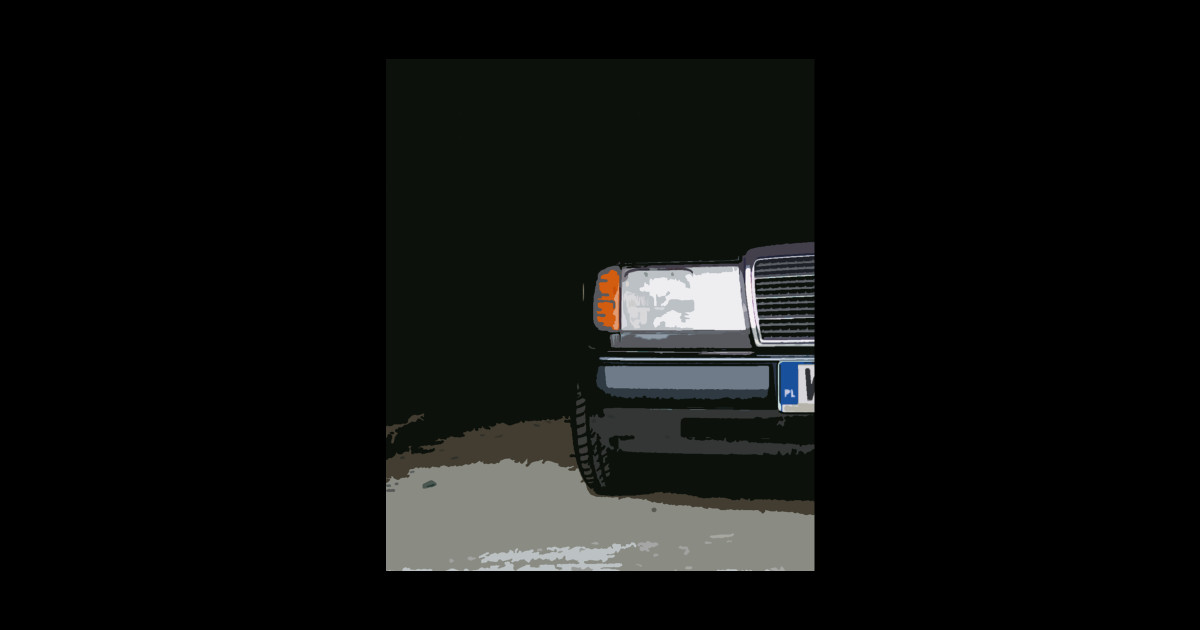 W124 Mercedes - Mercedes W124 - Sticker | TeePublic