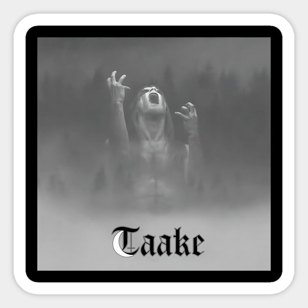 the group in 1993 - Taake Band - Sticker | TeePublic