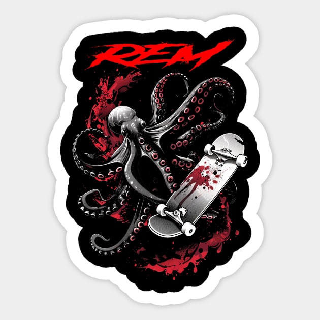 REM FAN ART - Rem Fan Art - Sticker | TeePublic