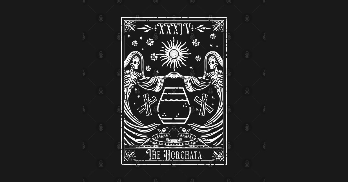 The Horchata Tarot Card - Horchata Tarot Card - T-Shirt | TeePublic
