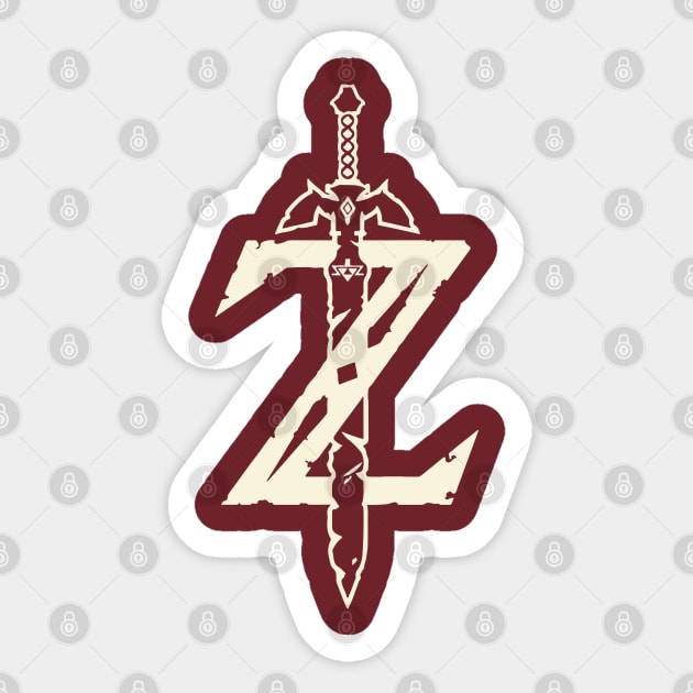 Zoro's Sword - Zoros Sword - Sticker | TeePublic