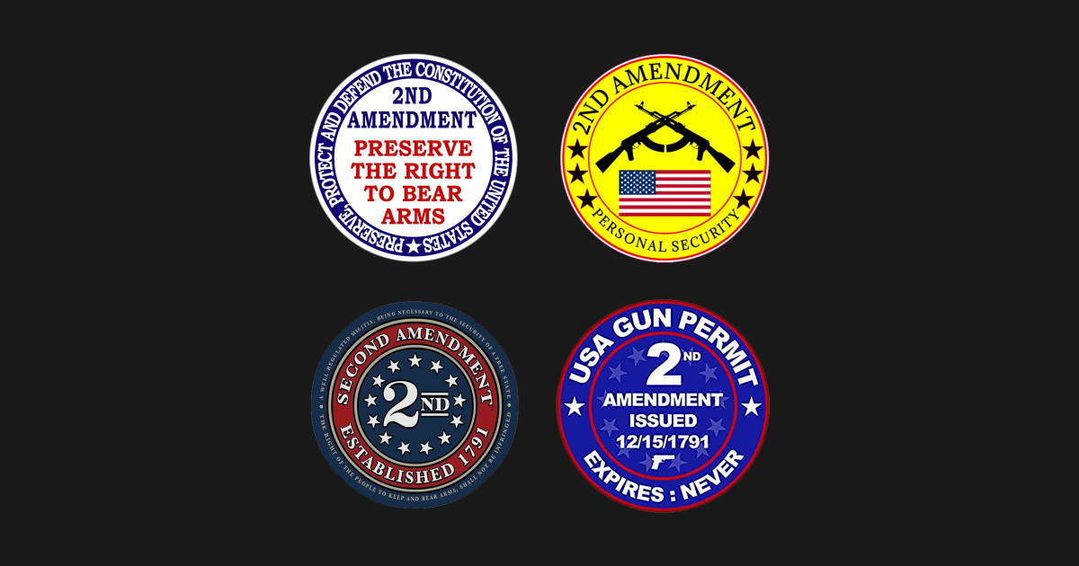2nd Amendment Stickers - 2nd Amendment - T-Shirt | TeePublic