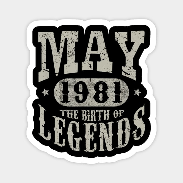 38 Years 38th Birthday May 1981 Birth of Legend - 38 Years 38th ...