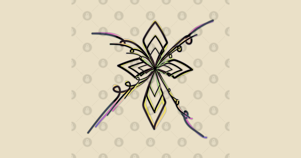 Modified Whimsical Cross 7 - Cross - T-Shirt | TeePublic