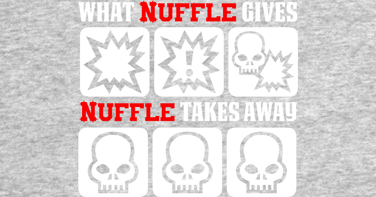 What nuffle gives, nuffle takes away - Bloodbowl - Baseball T-Shirt ...