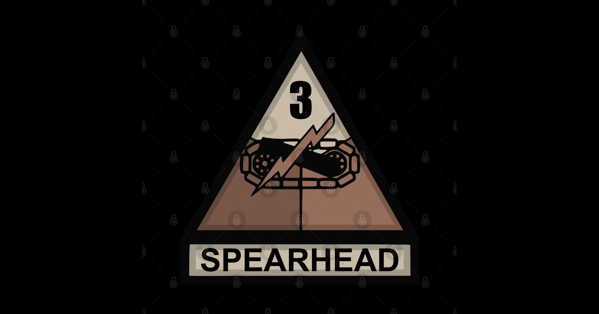 3rd Armored Division - Us Armored Units - Sticker | TeePublic