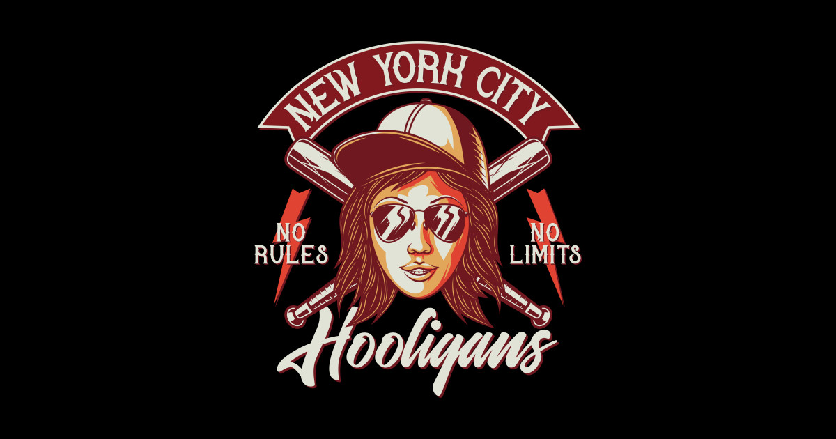 New York City Hooligans - New York City - Sticker | TeePublic