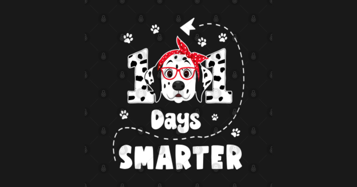 101 days smarter-100 days of school - 100 Days Of School - T-Shirt ...