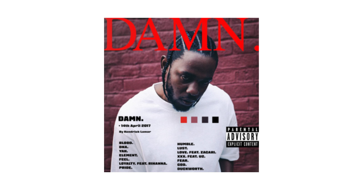 Kendrick lamar music damn album cover - Kendrick Lamar - T-Shirt ...