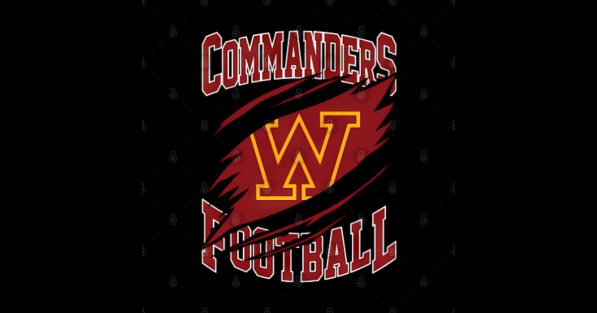 Washington Commanders - sultan desain #108 - Washington Commanders - Sticker | TeePublic