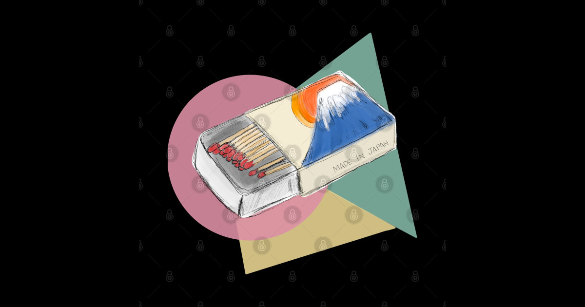 Retro Matches - Retro Matches - Sticker | TeePublic