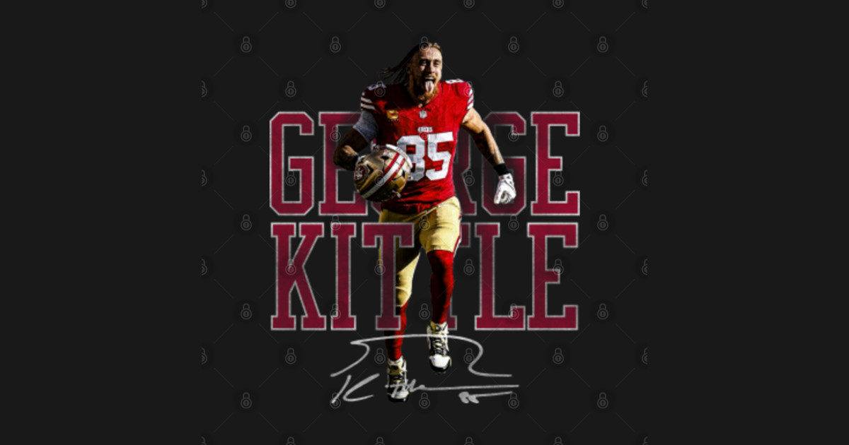 George Kittle Vintage - George Kittle - T-Shirt | TeePublic