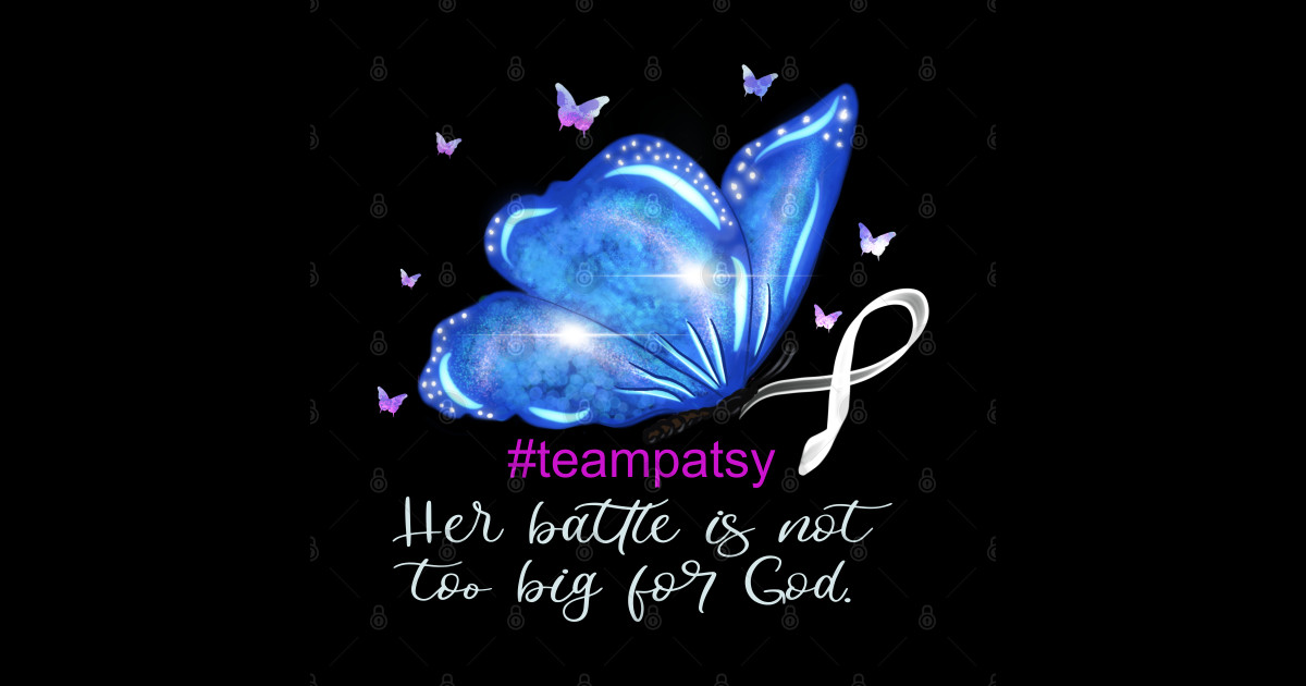 Team Patsy - Cancer Awareness - Sticker | TeePublic