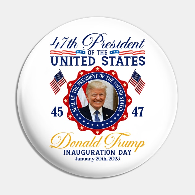 President Donald Trump Inauguration Day 2025 Memorabilia - President ...