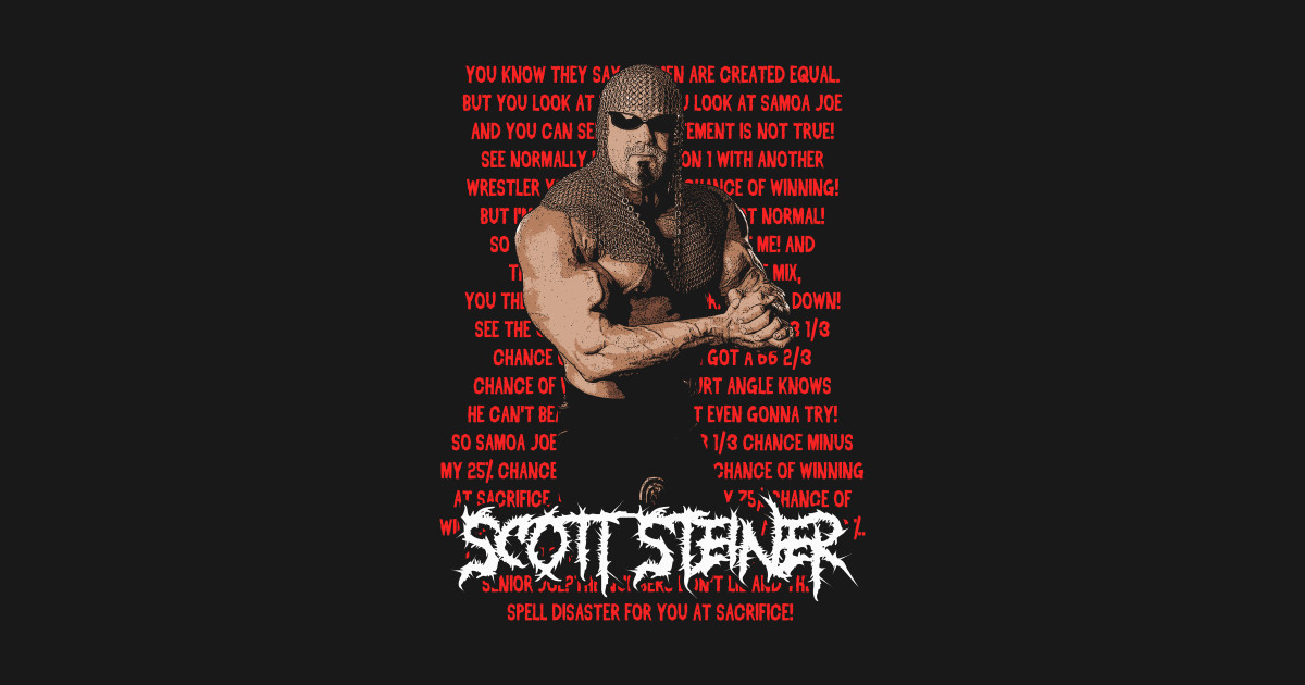 Steiner Math - The Numbers Dont Lie - Scott Steiner - T-Shirt | TeePublic