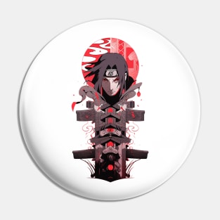 Itachi Uchiha Itachi Uchiha Uchiha I Pins and Buttons for Sale | TeePublic