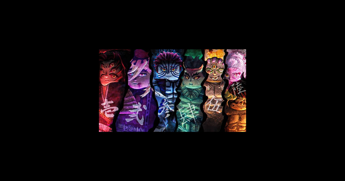 The Characters - Demon Slayer Demon Slayer Demon Slayer - Sticker ...