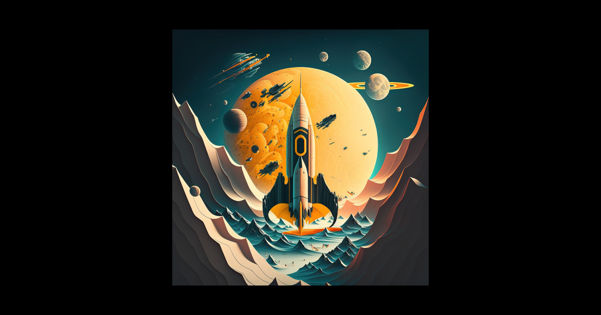 Conquering space - Space - Posters and Art Prints | TeePublic