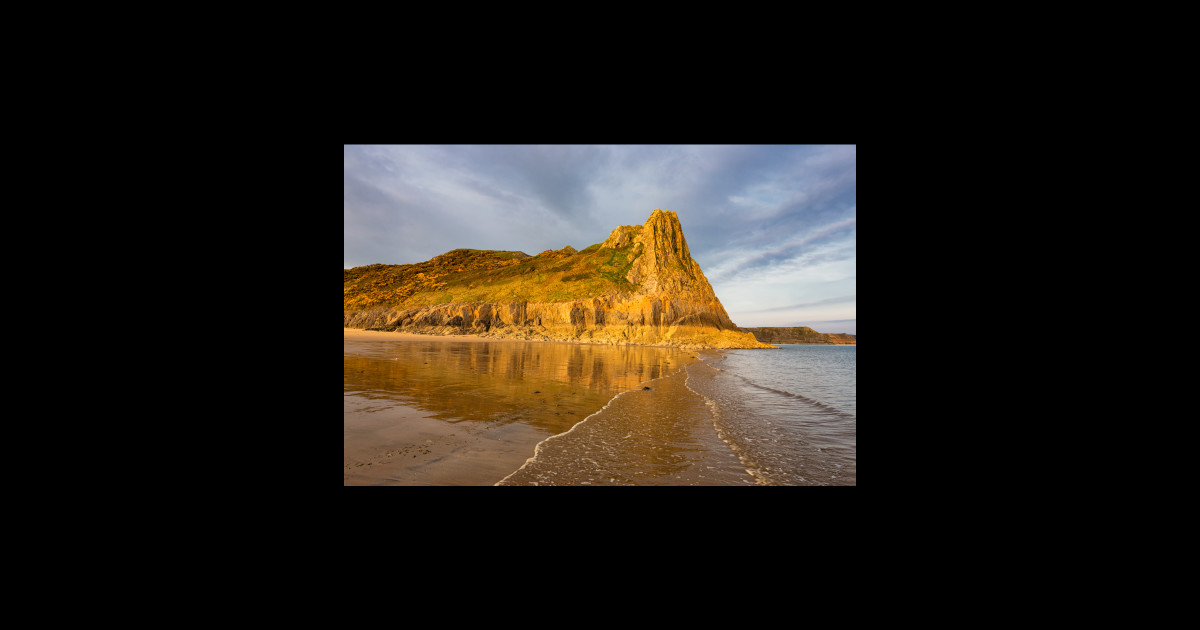 Great Tor and Tor Bay, Gower, Wales - Great Tor - Posters and Art ...