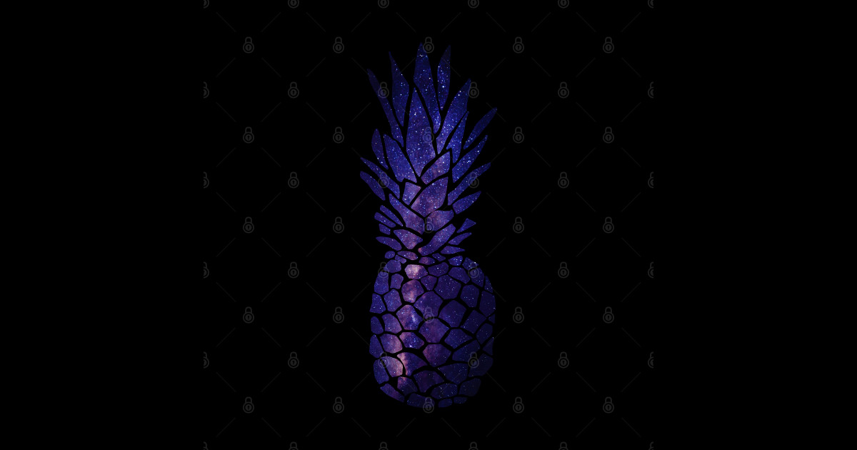 Space Pineapple - Pineapple - Magnet | TeePublic