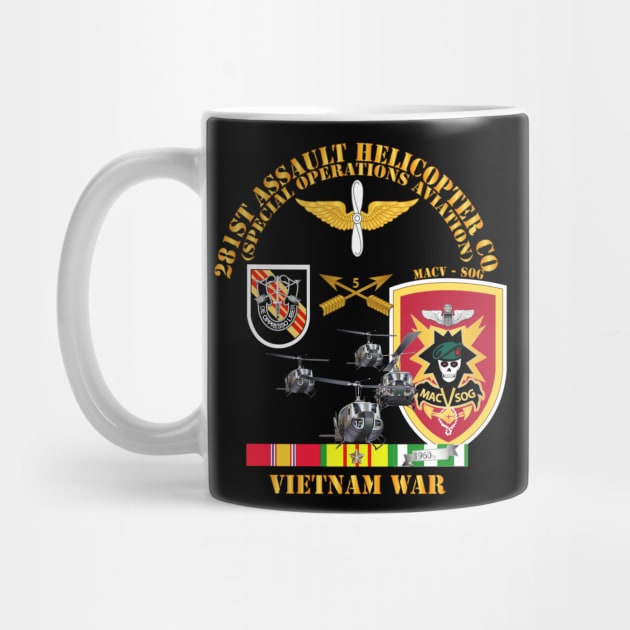281st ahc mac v sog w svc - 281st Ahc Mac V Sog W Svc - Mug | TeePublic