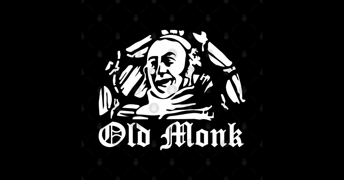 Old Monk Vintage Indian Rum - India - Sticker | TeePublic