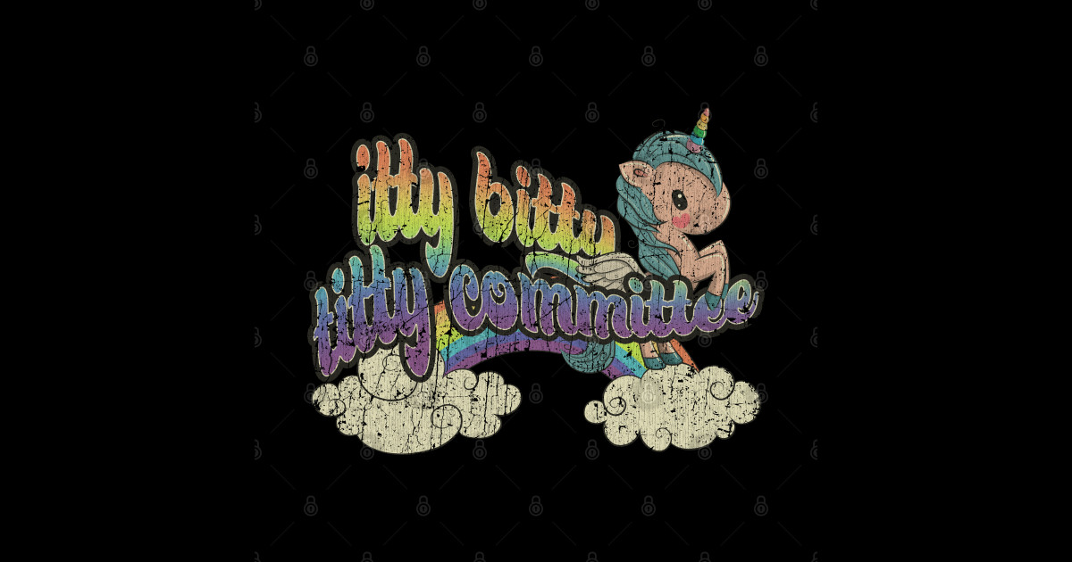 Itty Bitty Titty Committee 1981 - Itty Bitty Titty Committee - Sticker ...