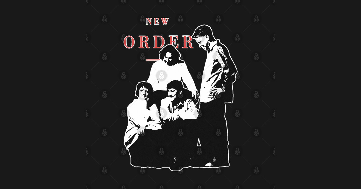 New Order Silhouette // Fanmade - New Order - T-Shirt | TeePublic