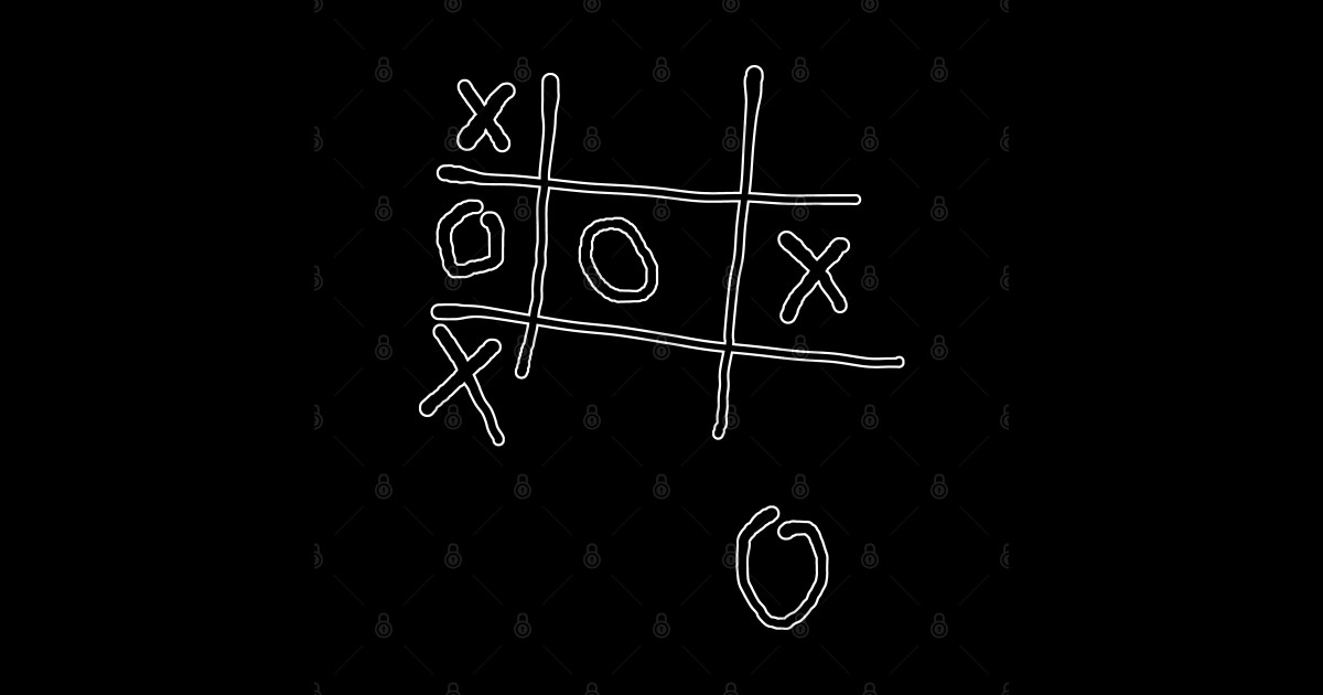 Tic Tac Toe Strategy - Board Game - Posters and Art Prints | TeePublic