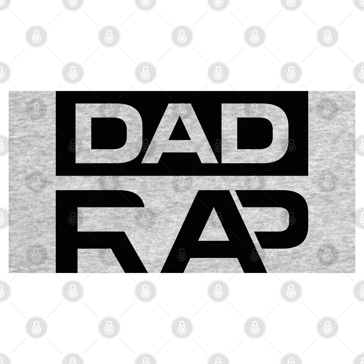 Dad Rap // Black - Rap - T-Shirt | TeePublic