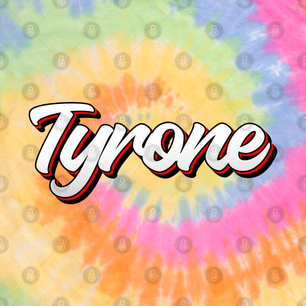 Tyrone name - cool 70s retro font - Tyrone Name Cool 70s Retro Font - T ...