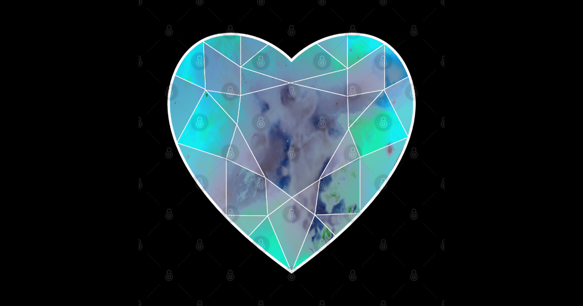 Galaxy heart - Galaxy Heart - Sticker | TeePublic