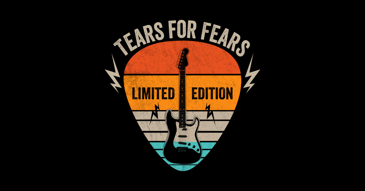 Vintage Tears Name Guitar Pick Limited Edition Birthday - Tears Name ...