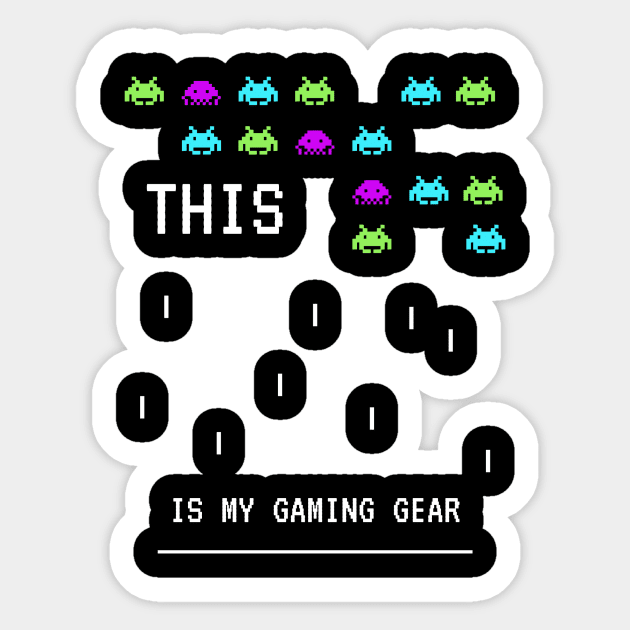 Video Game Gear - Video Game - Sticker | TeePublic
