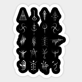 Bloodborne caryll runes - Runes - T-Shirt | TeePublic